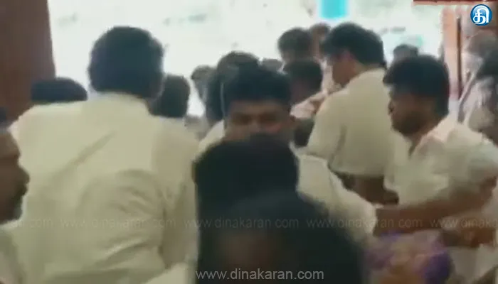 ராமநாதபுரத்தில் பாஜகவின் புதிய நிர்வாகிகளுக்கு பொறுப்பு வழங்கும் கூட்டத்தில் மோதல் - Dinakaran