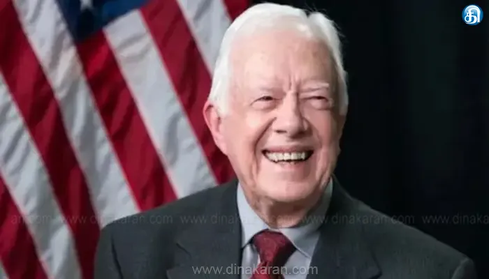 அமெரிக்க முன்னாள் அதிபர் ஜிம்மி கார்டர் காலமானார் | Jimmy Carter, 39th U.S. President, dies at ...