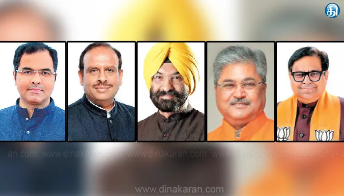 அடுத்த முதல்வர் போட்டியில் 5 பேர் - Dinakaran